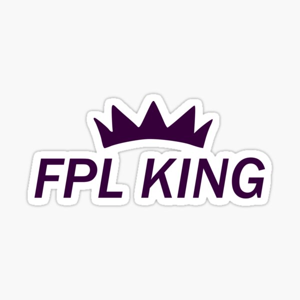 "FPL King" Sticker by Rag-Dog | Redbubble