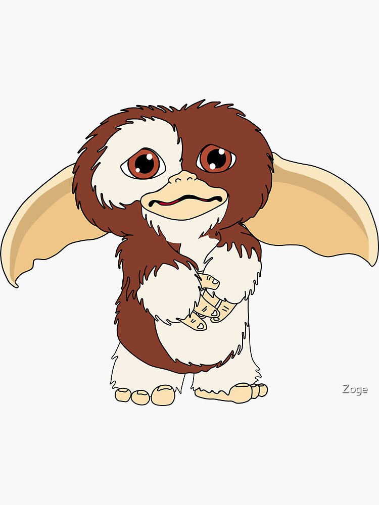 "Gizmo" Sticker for Sale by Zoge | Redbubble