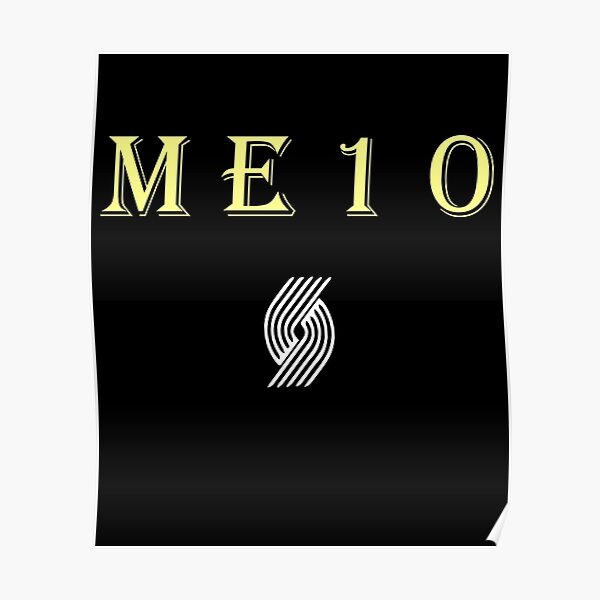 "M10 T-shirt | Golden Finish Design | M10 Mask" Poster for Sale by ...