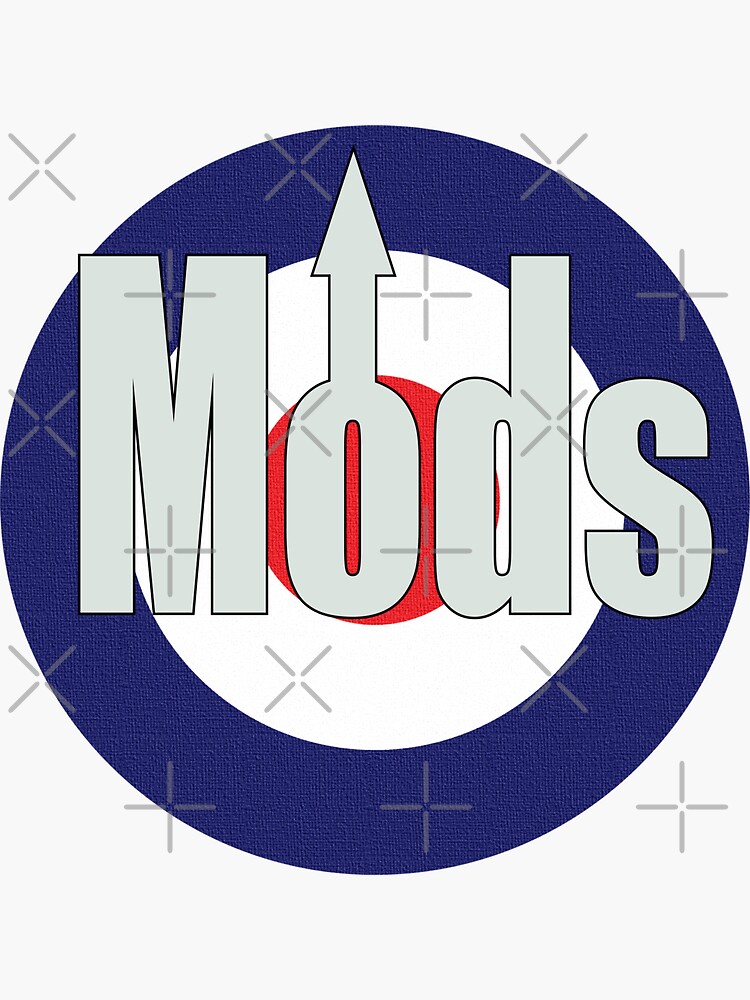 "WE ARE THE MODS" Sticker by Paparaw | Redbubble