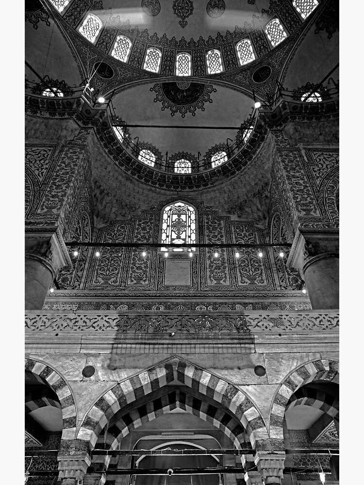 "Blue Mosque Interior" Poster by jojobob | Redbubble