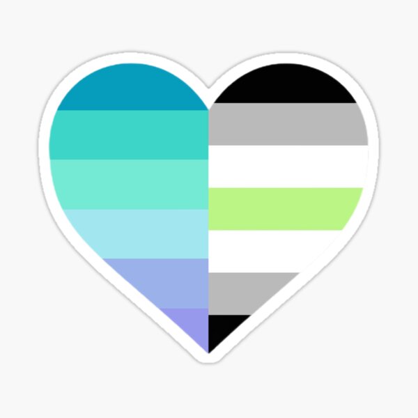 "agender neptunic" Sticker for Sale by Carmen-v | Redbubble