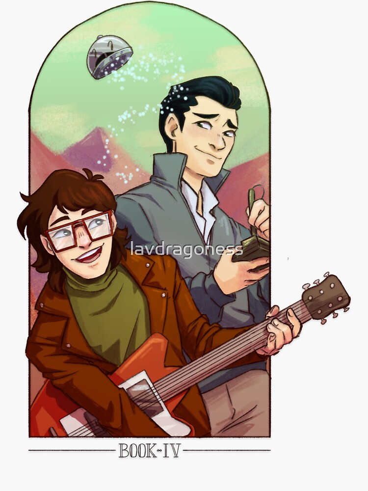 "Infinity Train: Book 4" Sticker for Sale by lavdragoness | Redbubble