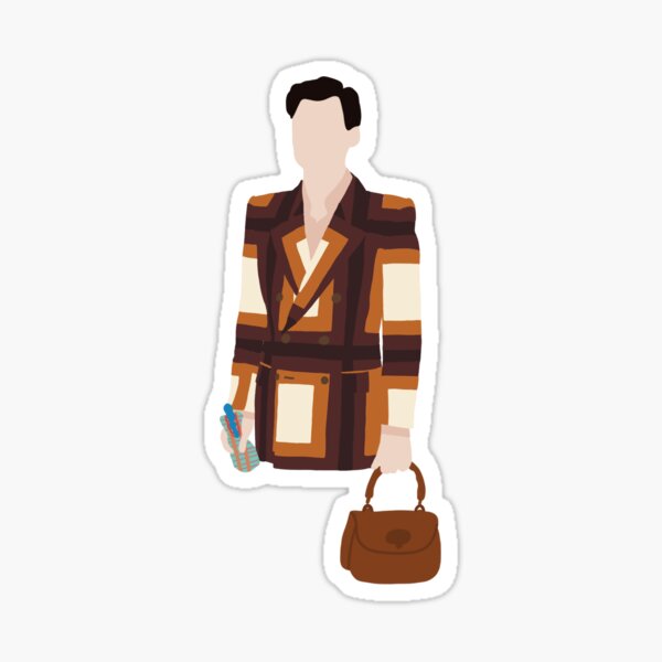 "harry styles brits" Sticker by harrynnetflix | Redbubble