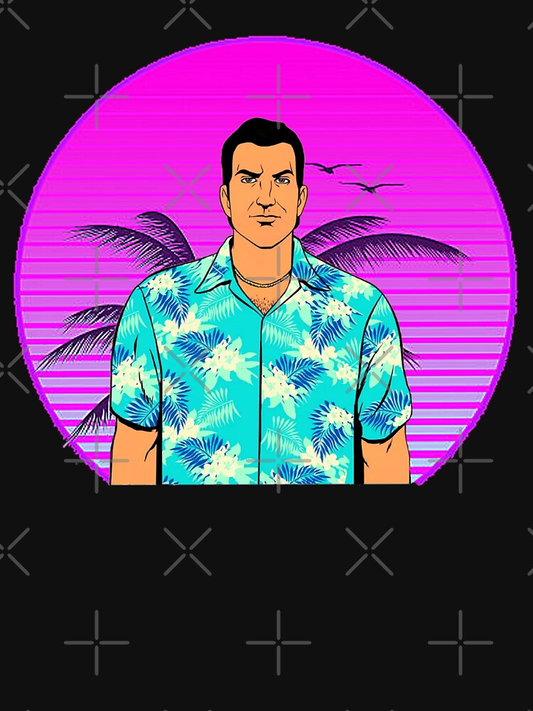 "Tommy Vercetti from Vice City" T-shirt for Sale by Kovachh | Redbubble ...