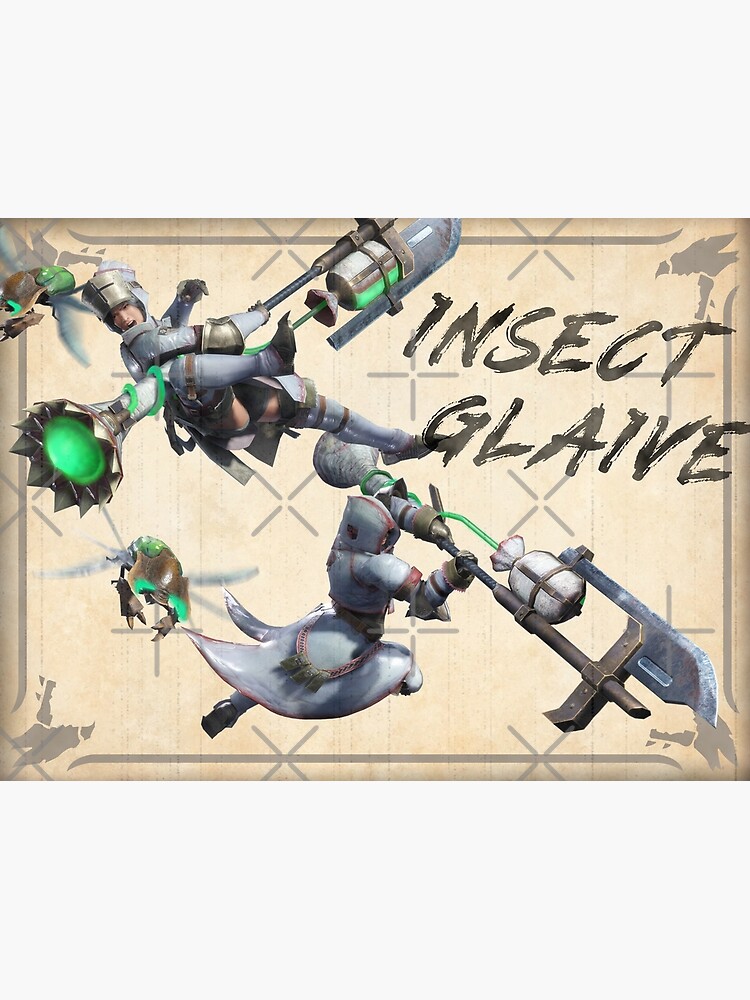 "Monster Hunter Rise - Insect Glaive" Poster by VelvetZone | Redbubble