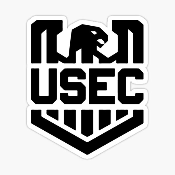 "USEC Eagle Black on Olive Drab (Escape from Tarkov)" Sticker for Sale ...
