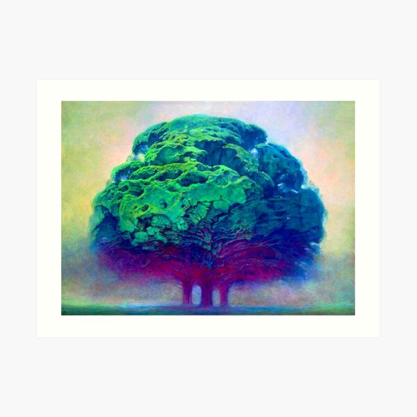 "Zdzislaw Beksinski TREE" Art Print for Sale by 0800ART | Redbubble