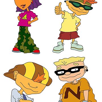 "Rocket Power" Sticker by chapiss | Redbubble