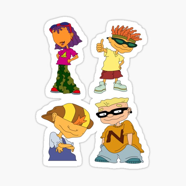 "Rocket Power" Sticker by chapiss | Redbubble