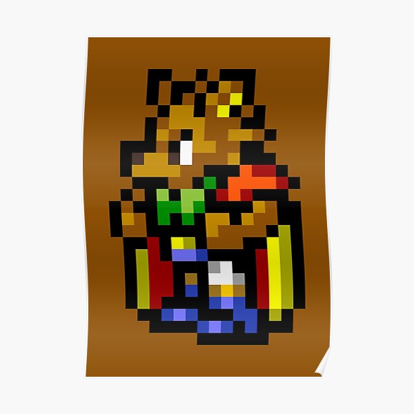 Póster «Final Fantasy V - Sprite de Kelger» de SpriteZone | Redbubble