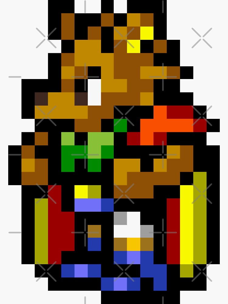 "Final Fantasy V - Kelger Sprite" Sticker by SpriteZone | Redbubble