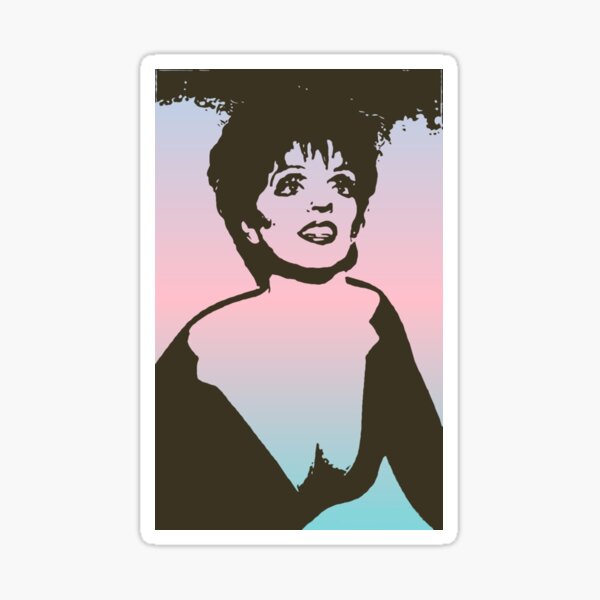 "Liza" Sticker for Sale by Nellaquinn | Redbubble
