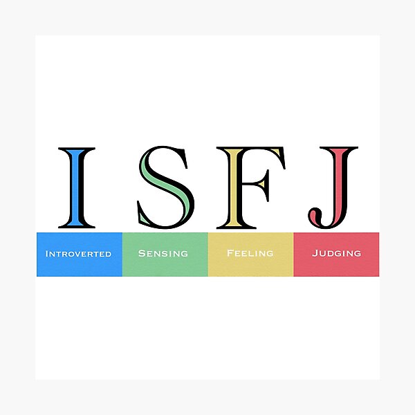 "ISFJ" Photographic Print by CEIllustrations | Redbubble