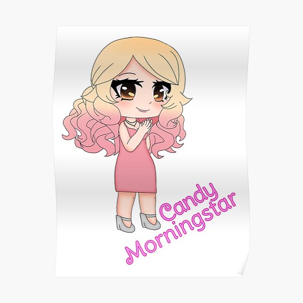 "Candy Morningstar Lucifer gacha" Poster by Keepingmesane | Redbubble