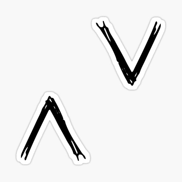 Minimalist Hand Drawn Half Triangle Pattern Sticker For Sale By Mysticpotato Redbubble 