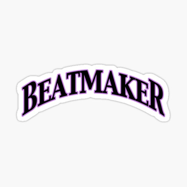 "Beatmaker Purple Aesthetic" Sticker by Bae2021 | Redbubble