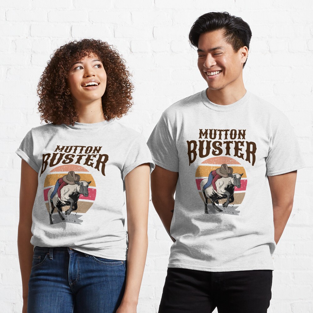 "Mutton Busting Youth Rodeo Sheep Riding Event Buster" Sticker for Sale ...
