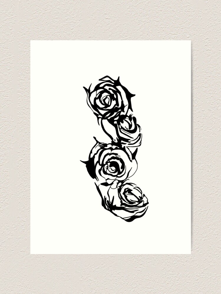 "Nobara's roses" Art Print for Sale by manadee | Redbubble