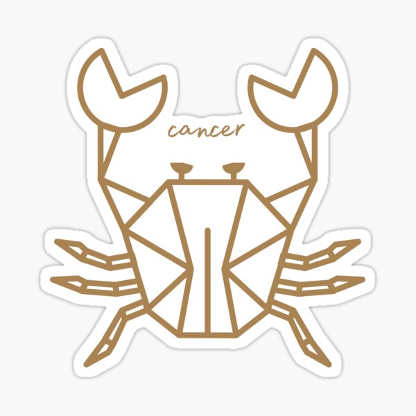"Cancer Zodiac Sign" Sticker for Sale by YukiAkogi | Redbubble