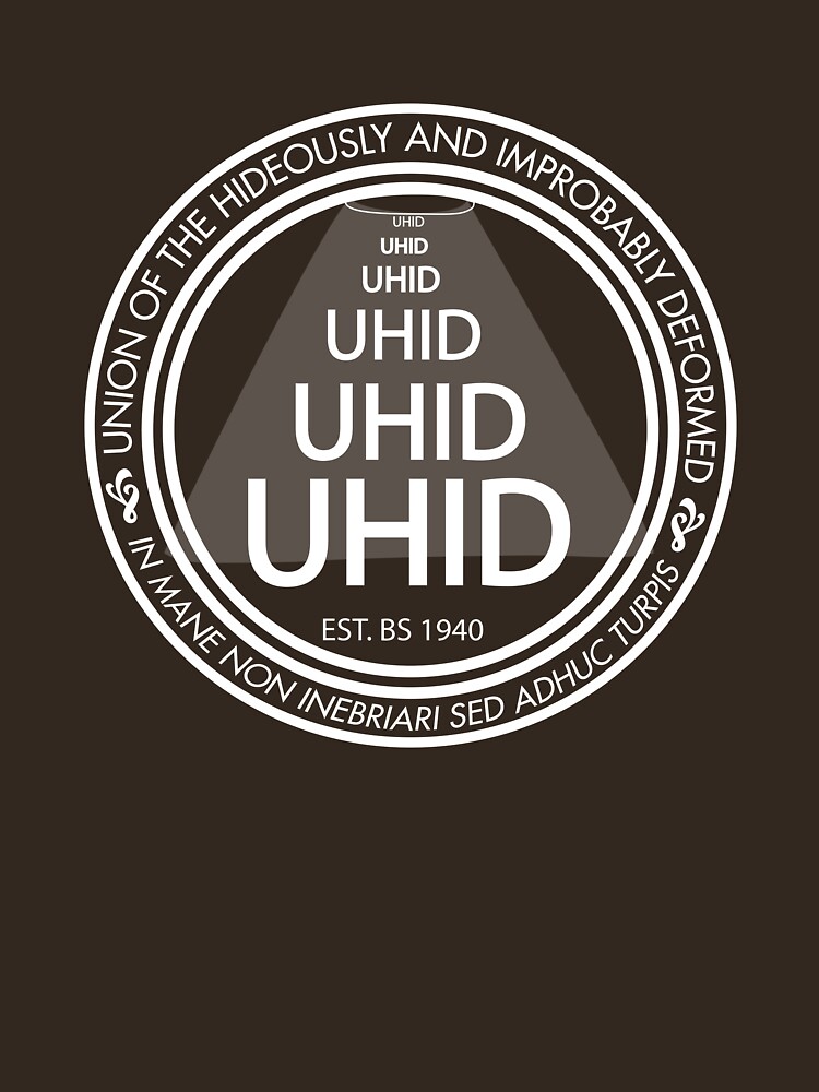 "UHID" T-shirt for Sale by missmordant | Redbubble | infinite jest t ...