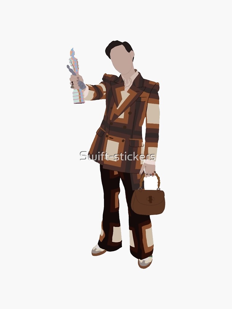 "Harry at the brits " Sticker for Sale by Swift-stickers | Redbubble