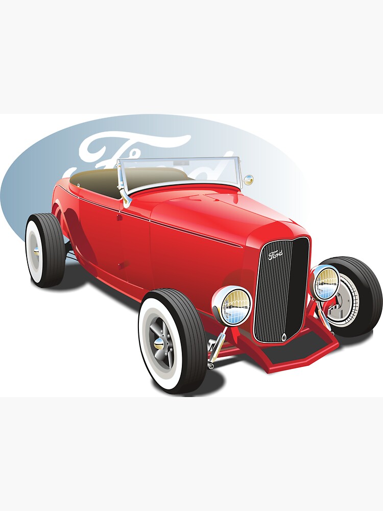 "1932 Ford Roadster" Sticker for Sale by Rikko | Redbubble