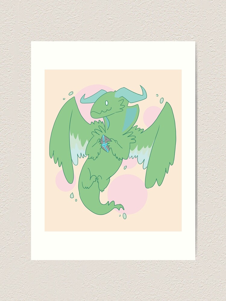 "dragon protector" Art Print for Sale by blooLEMoN | Redbubble
