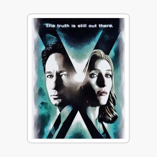 "X Files The Truth is Still Out There " Sticker by CindyS63 | Redbubble