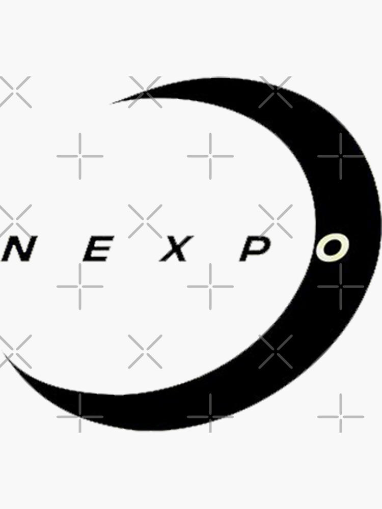 "Nexpo Old Logo" Sticker for Sale by SovietSeal | Redbubble