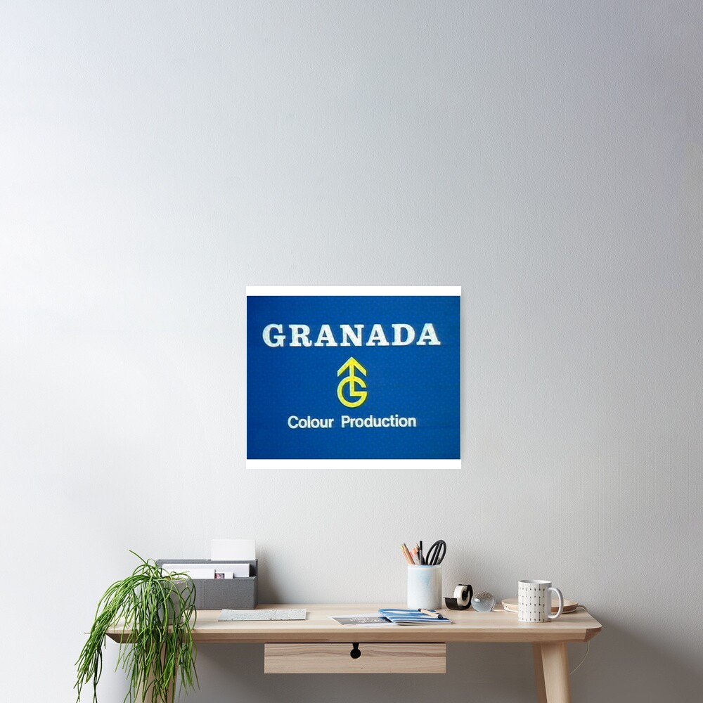 "Granada TV Logo" Poster for Sale by jbm67 | Redbubble
