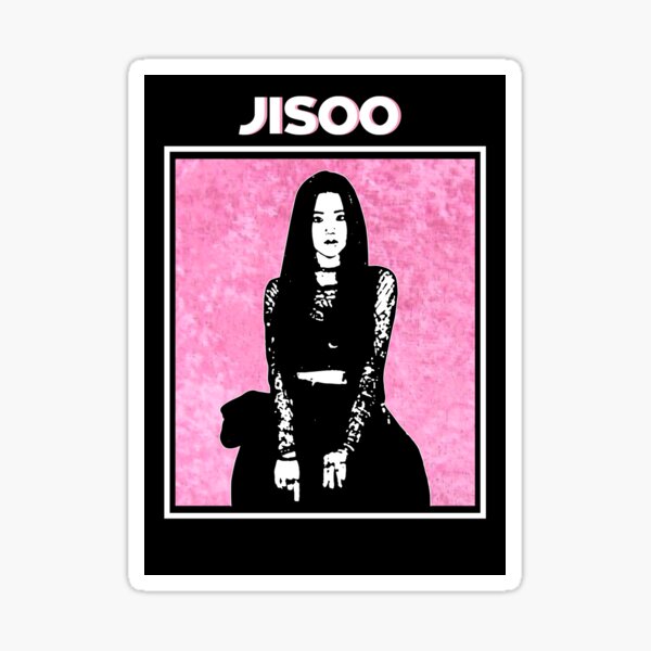 "JISOO" Sticker for Sale by fanlovex | Redbubble