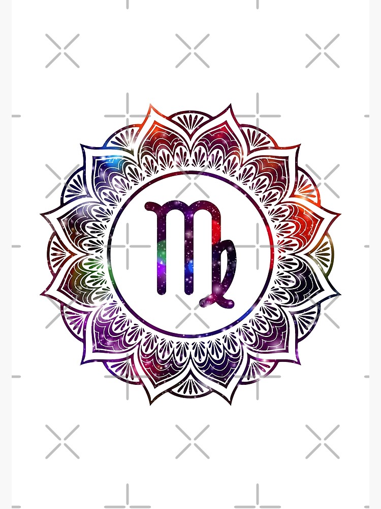 Póster «Zodiaco Virgo - Mandala» de Magartes | Redbubble