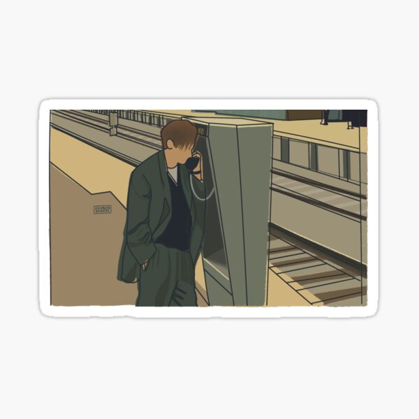 "One Day Movie Illustration" Sticker by KylieBeth | Redbubble