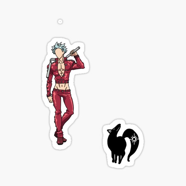 "Ban the fox sin" Sticker by sydkwatk12 | Redbubble