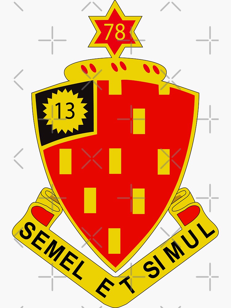 "Army - 78th Field Artillery Regiment wo Txt" Sticker for Sale by ...