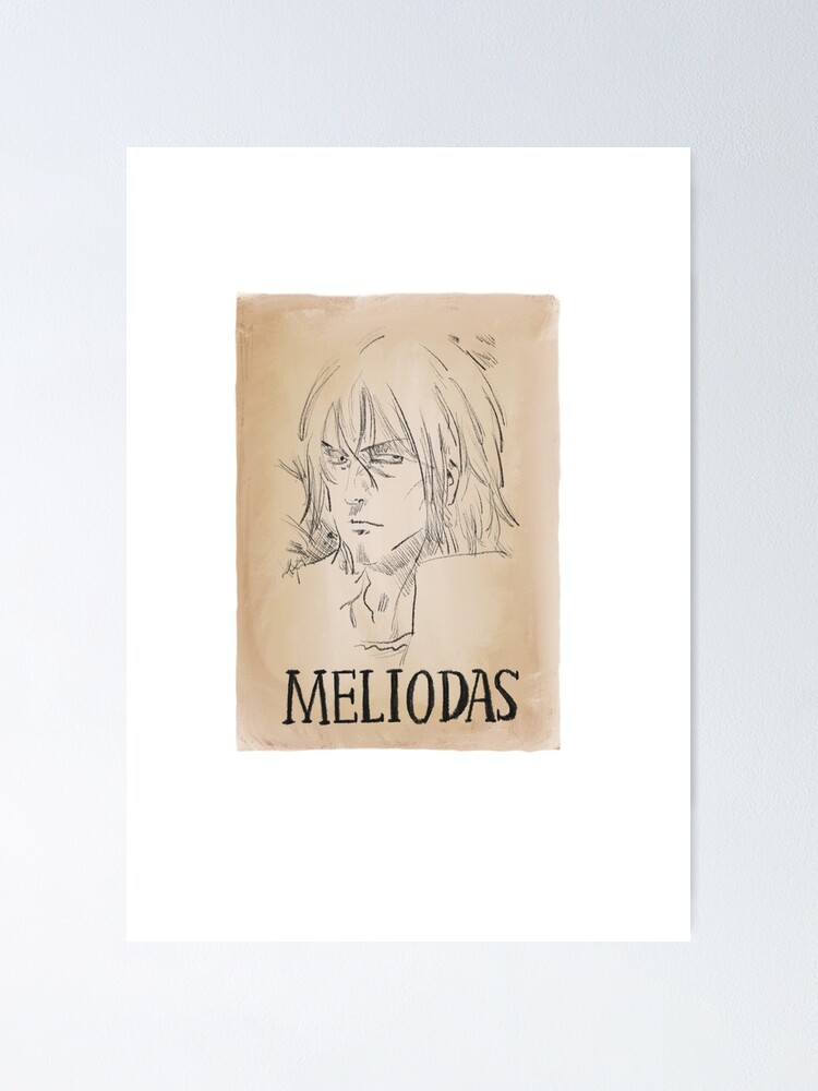 "Meliodas wanted poster" Poster by sydkwatk12 | Redbubble
