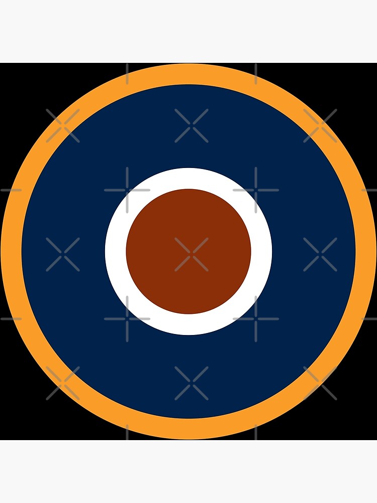 "RAF ROYAL AIR FORCE ROUNDEL BRITISH WORLD WAR II" Poster by ...