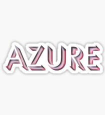 Azure: Stickers | Redbubble