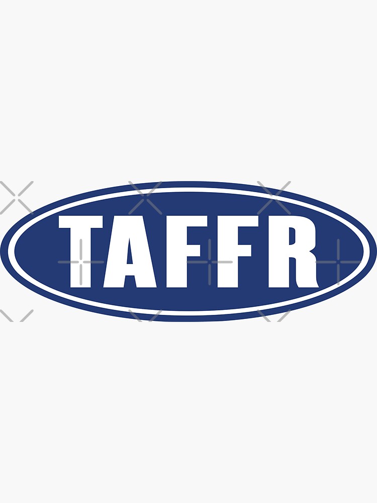 "TAFFR - Funny Truck Guy" Sticker for Sale by RKasper | Redbubble