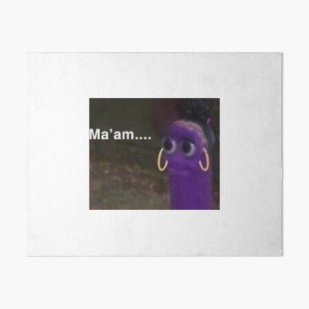 "Ma'am... Worm Meme" Art Board Print for Sale by Qtroise | Redbubble