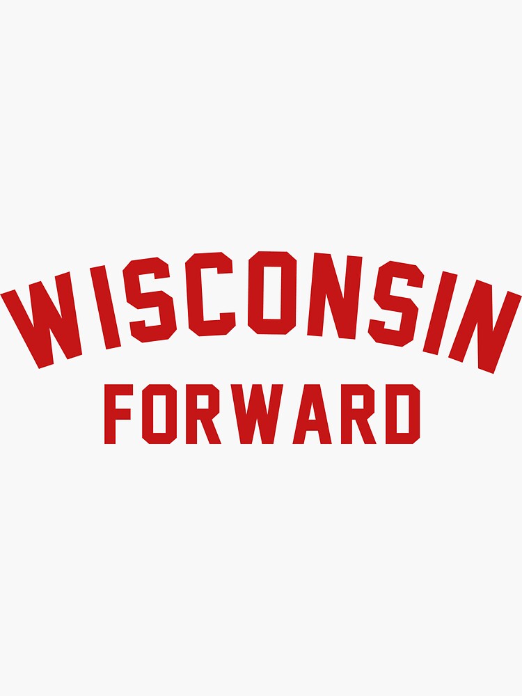 "The Wisconsin Motto (State Motto of Wisconsin)" Sticker for Sale by ...