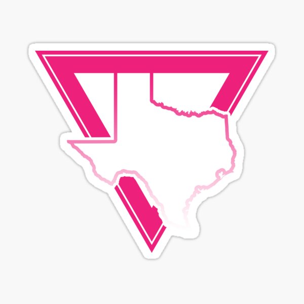 "pink triangle texas" Sticker for Sale by chromatosis | Redbubble