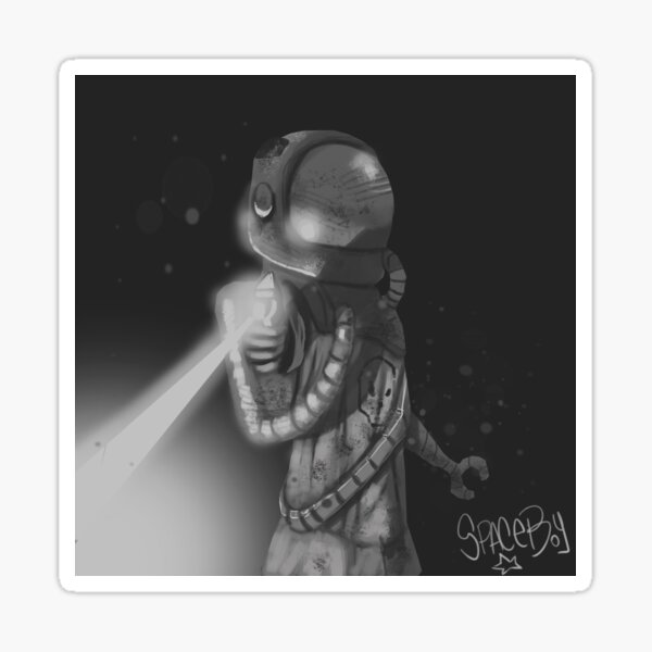 "Spaceboy" Sticker for Sale by nilomabr | Redbubble