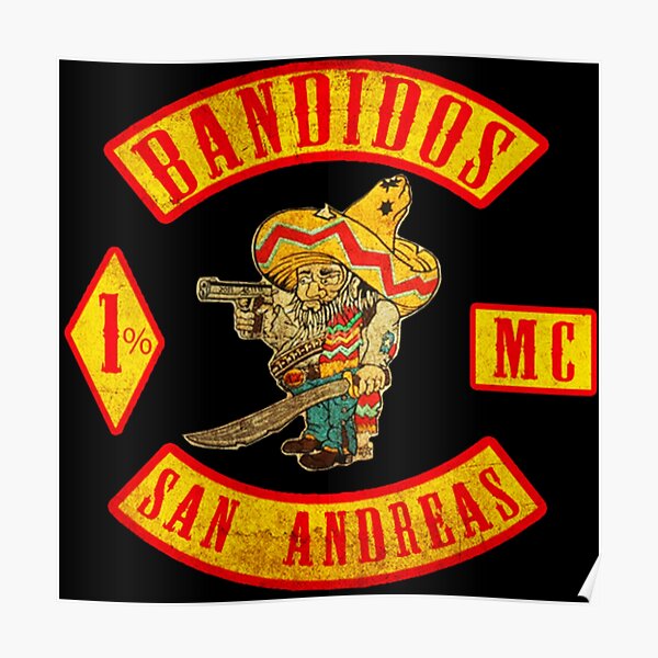 Poster: Bandidos | Redbubble