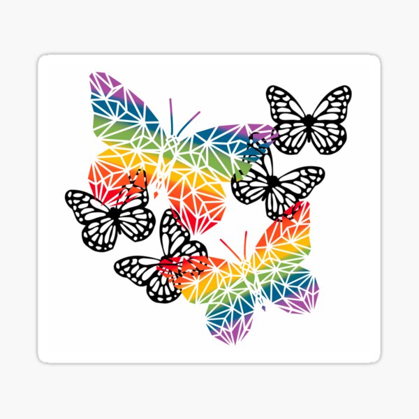 "Pride Butterflies - Stand Proud Collection" Sticker for Sale by ...
