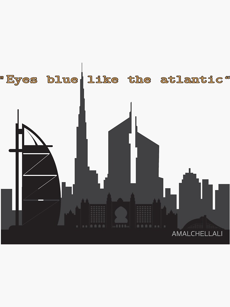 "atlantic city" Sticker for Sale by AMALCHELLALI | Redbubble