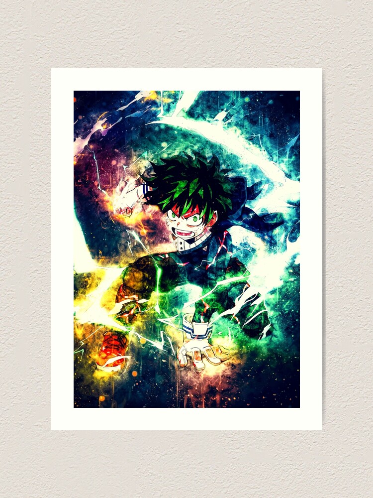 " Deku My Hero Academia" Art Print for Sale by Spacefoxart | Redbubble