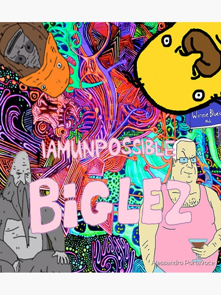 "big lez show pineapple fanart - POSTER and MORE" Poster for Sale by ...