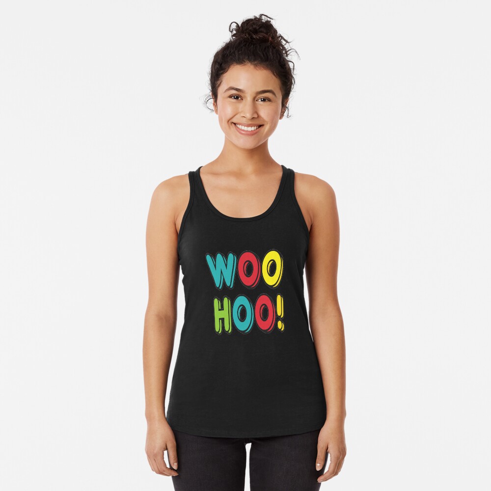 "Woohoo" Sticker for Sale by Mark-Ewbie | Redbubble